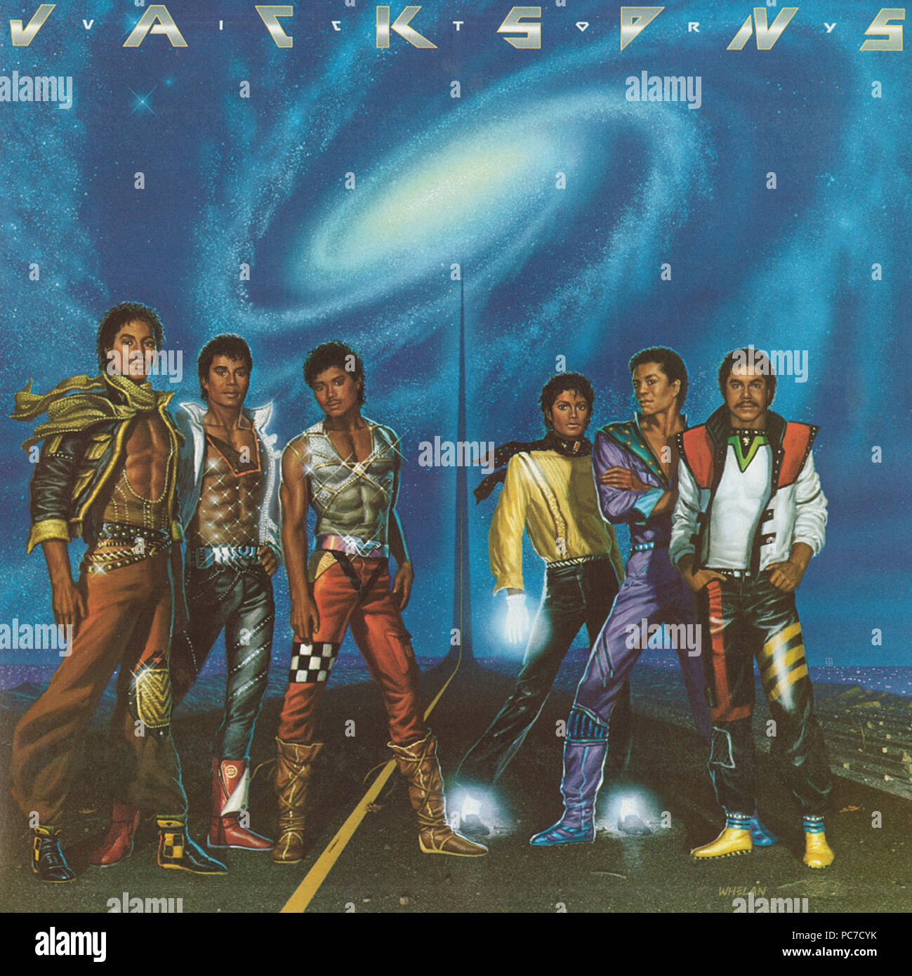 The Jacksons – Victory - vintage vinyl cover album (Front Stock Photo ...