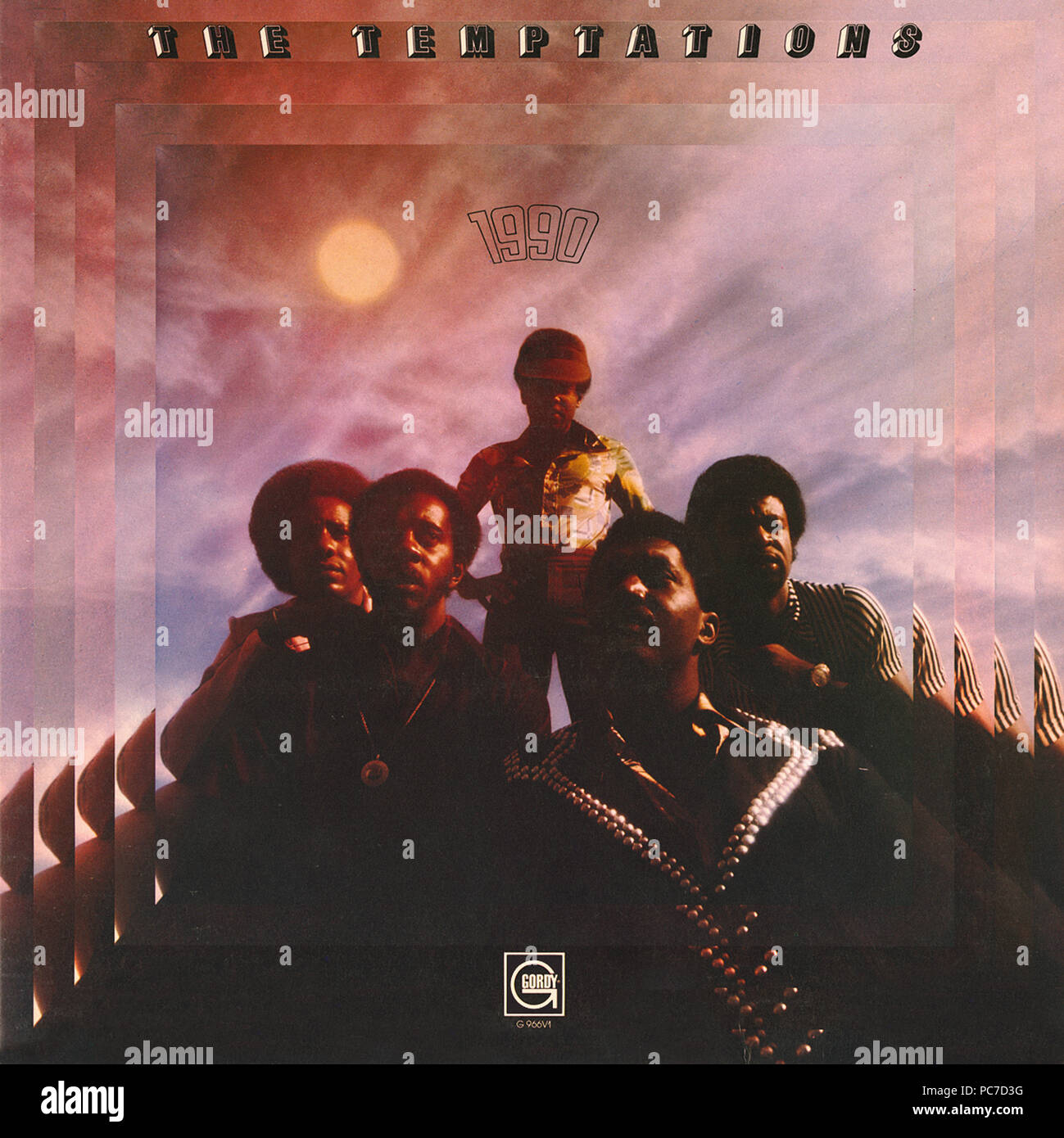 The Temptations – 1990 - vintage vinyl cover album (Front Stock Photo ...