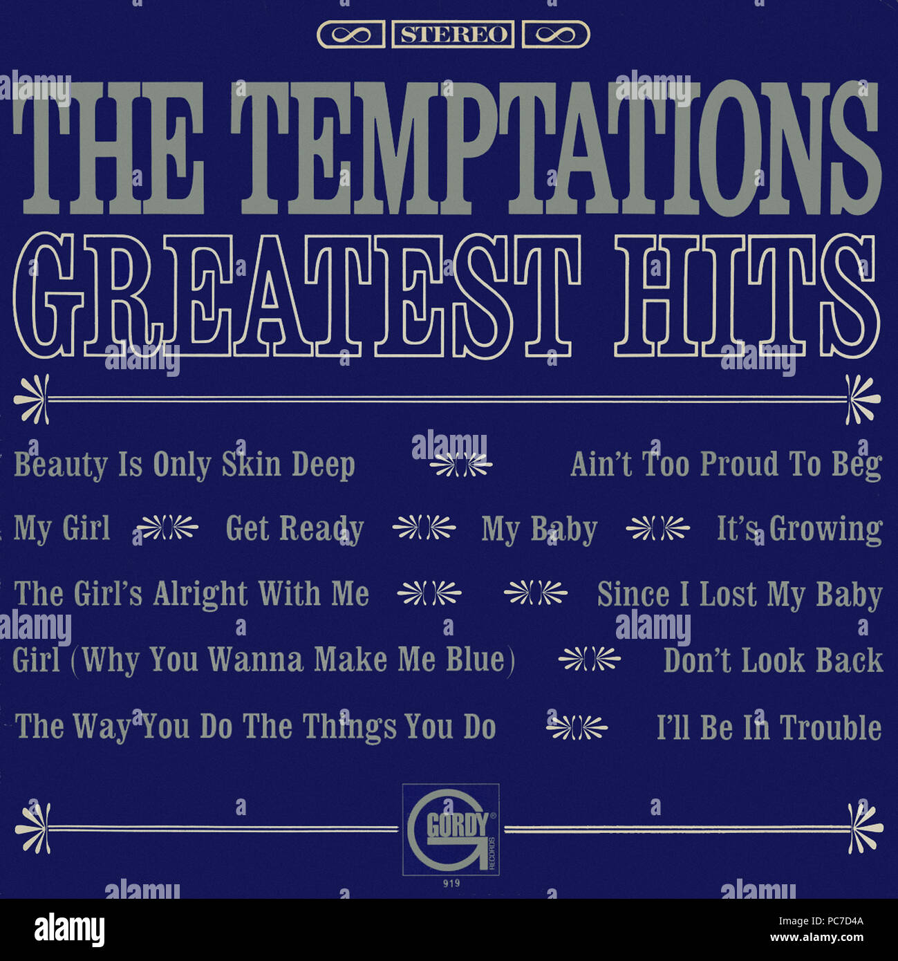 The Temptations – Greatest Hits - vintage vinyl cover album (Front ...