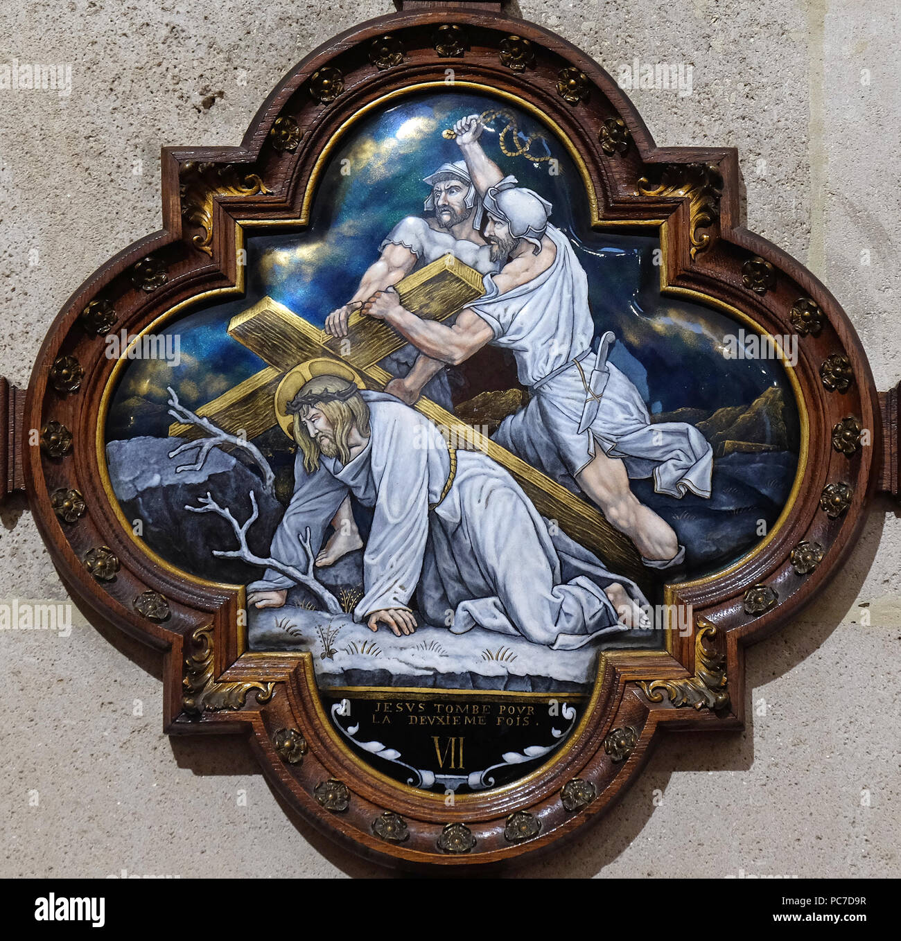 Jesus falls the second time hi-res stock photography and images - Alamy