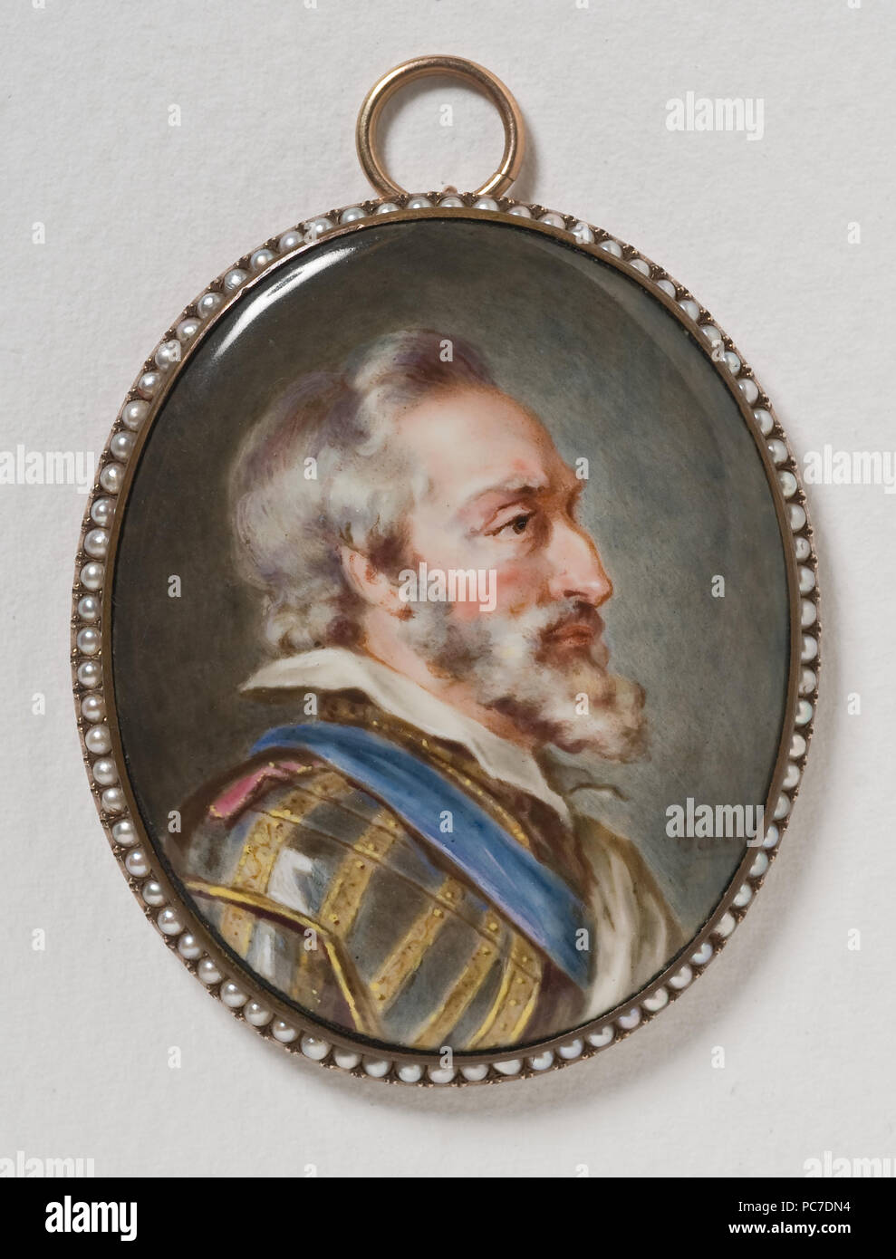 42 Henrik IV (1553-1610), kung av Frankrike (Peter Adolf Hall ...