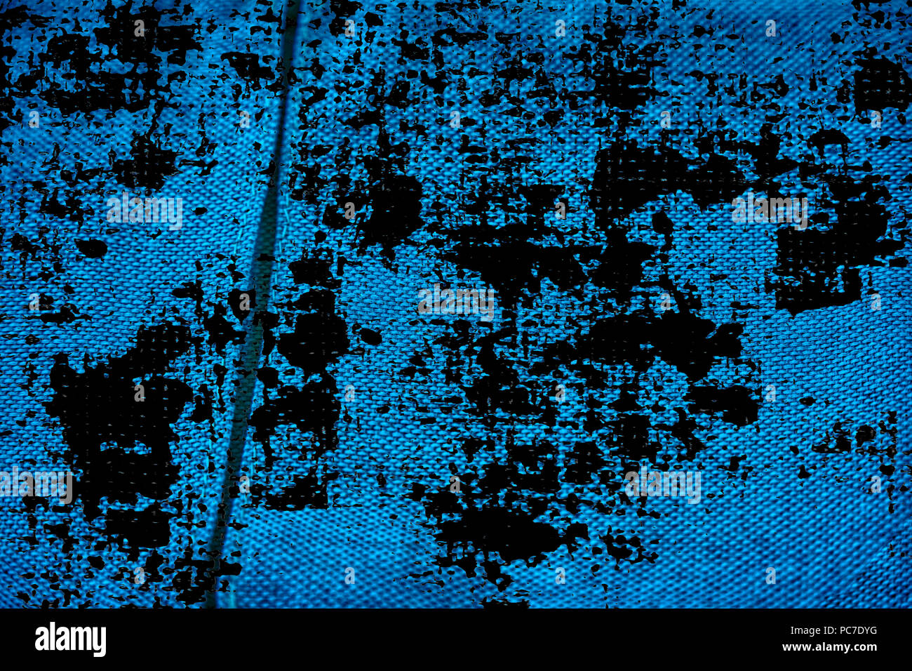 Grunge dirty Ultra blue Linen fabric surface for mock-up or designer ...