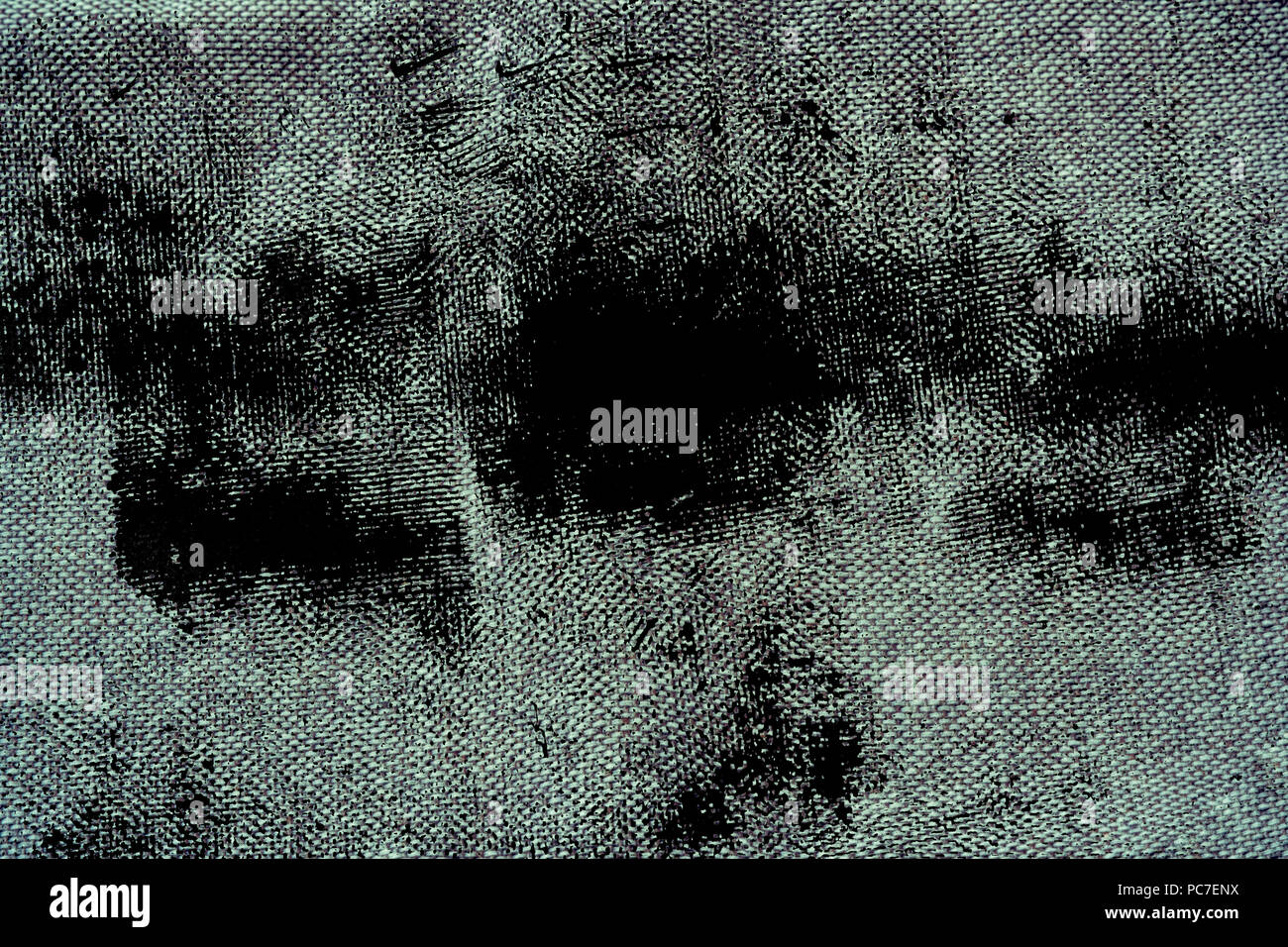 Grunge dirty Linen fabric surface for mock-up or designer use, swatch ...