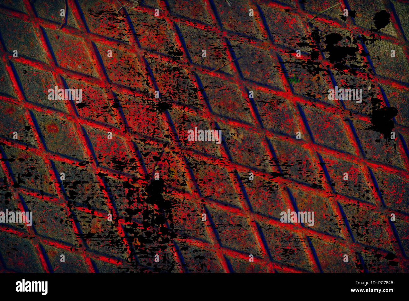 Ultra orange Stainless steel texture, iron background for designer use ...