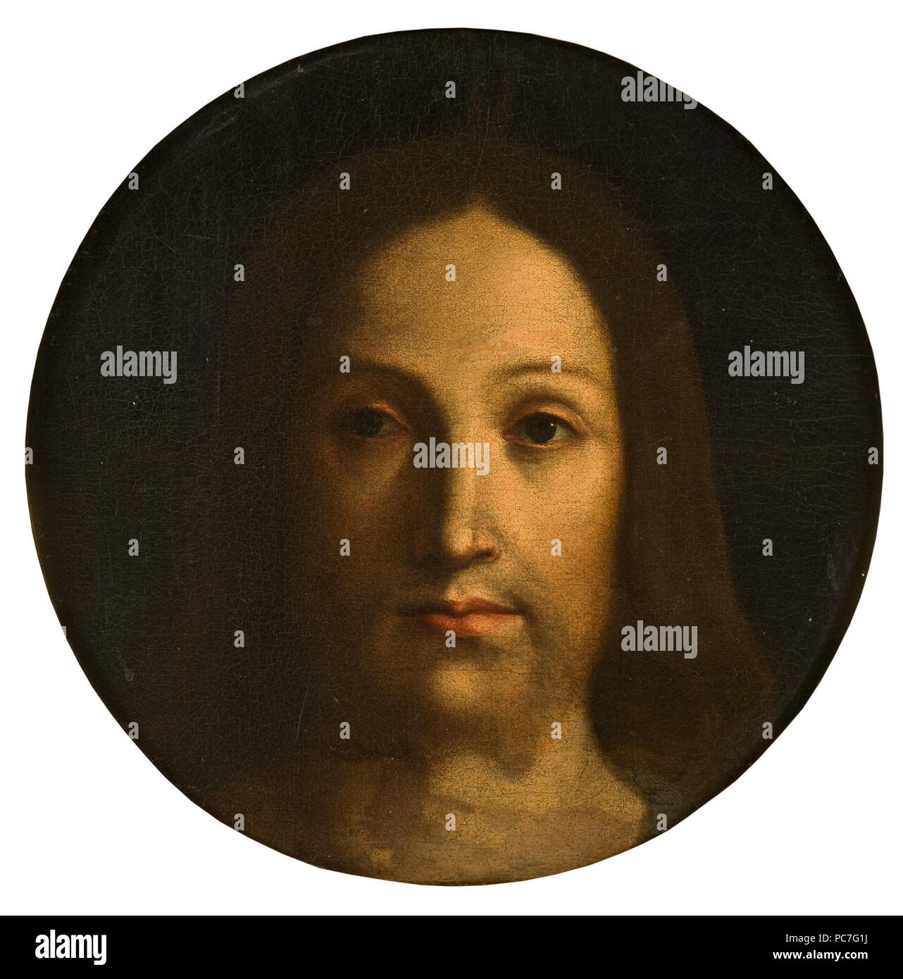 Icon of the head of christ hi-res stock photography and images - Alamy