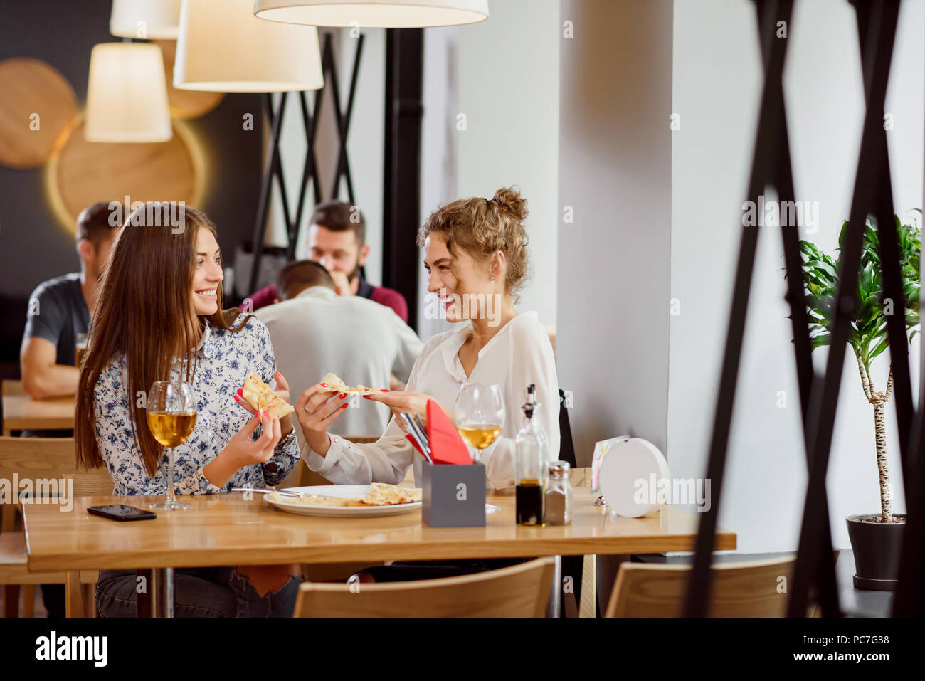 Beautiful women out together hi-res stock photography and images - Alamy