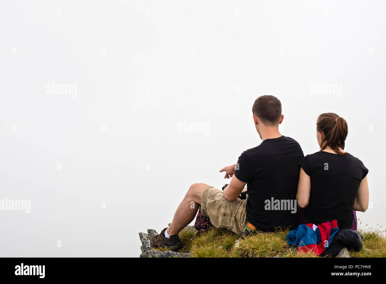 Couple admire view hi-res stock photography and images - Alamy