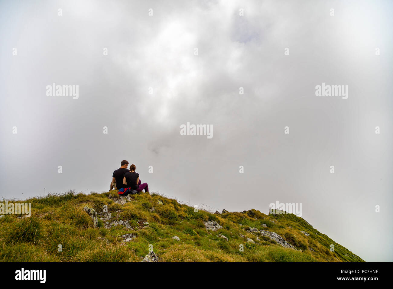 Couple admire view hi-res stock photography and images - Alamy
