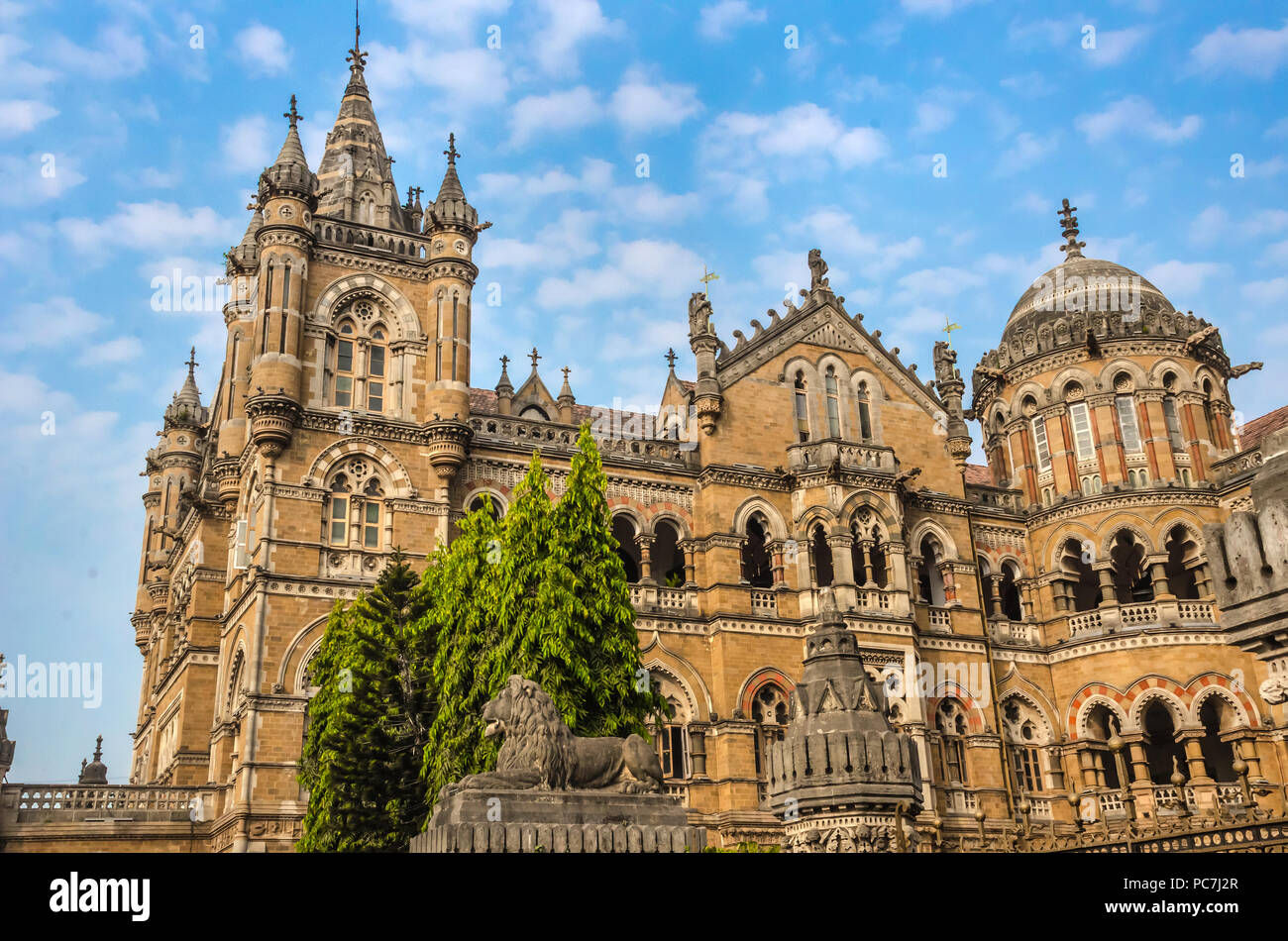 Chhatrapati Shivaji Terminus railway station earlier known as Victoria ...