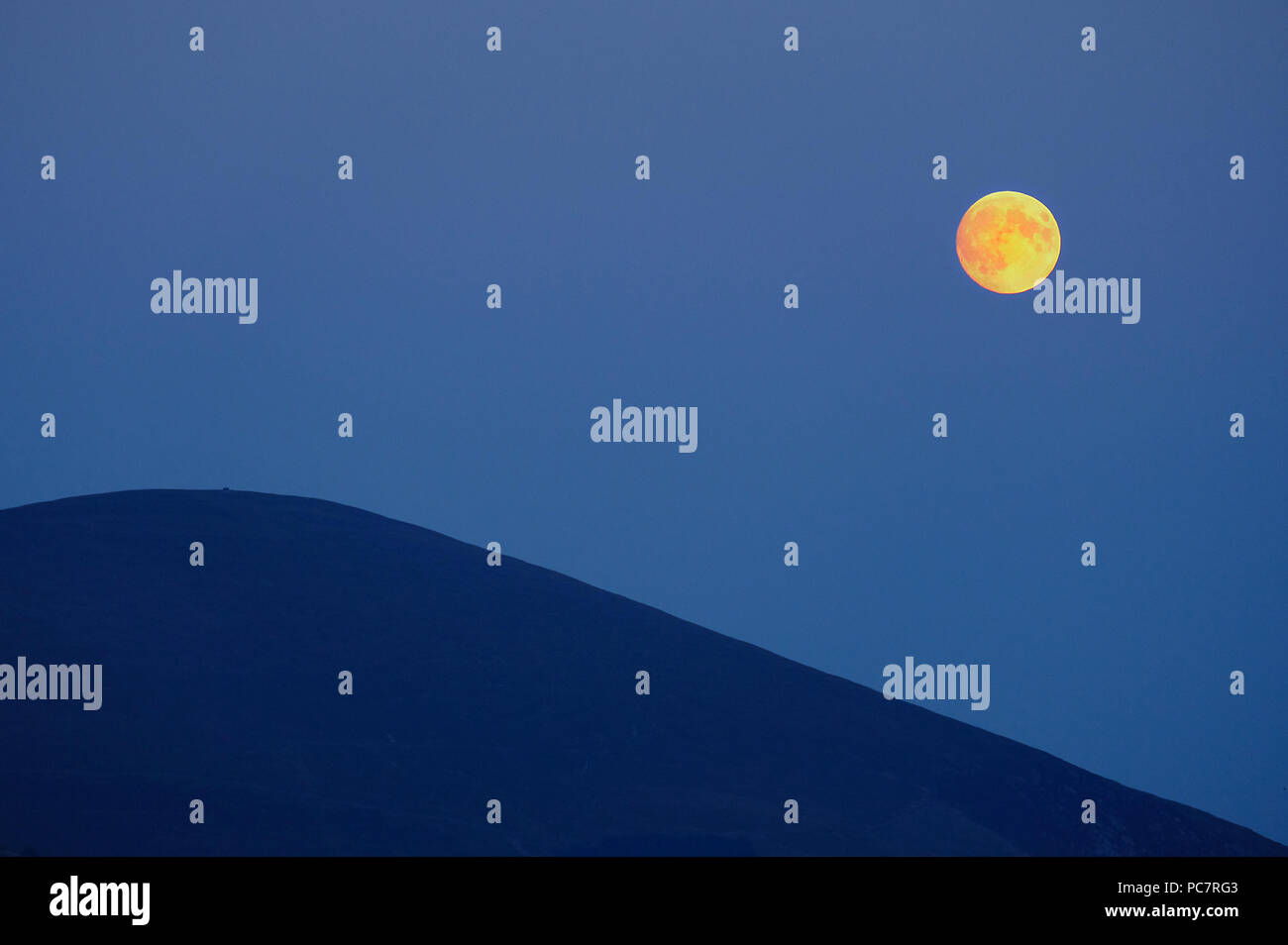 Full moon over hi-res stock photography and images - Alamy