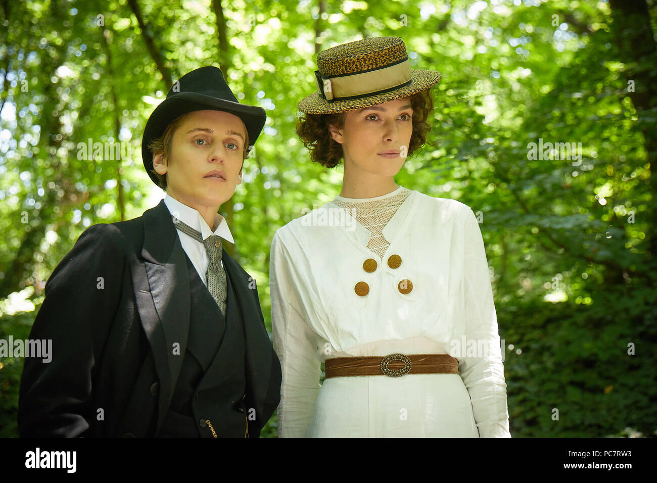 COLETTE, from left: Denise Gough, Keira Knightley as Colette, 2018. ph ...