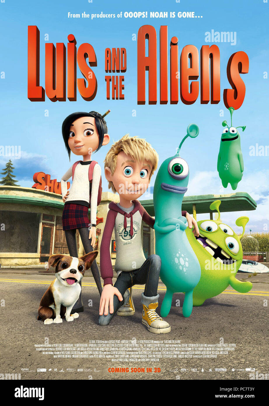 LUIS & THE ALIENS, (aka LUIS AND THE ALIENS), poster, 2018. © Viva ...