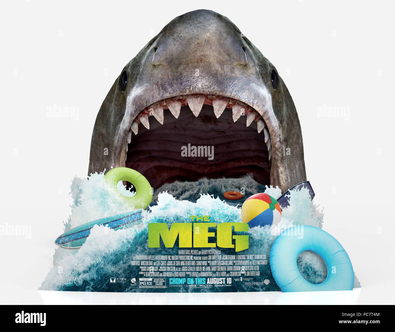 THE MEG, US poster, 2018. © Warner Bros. /Courtesy Everett Collection ...
