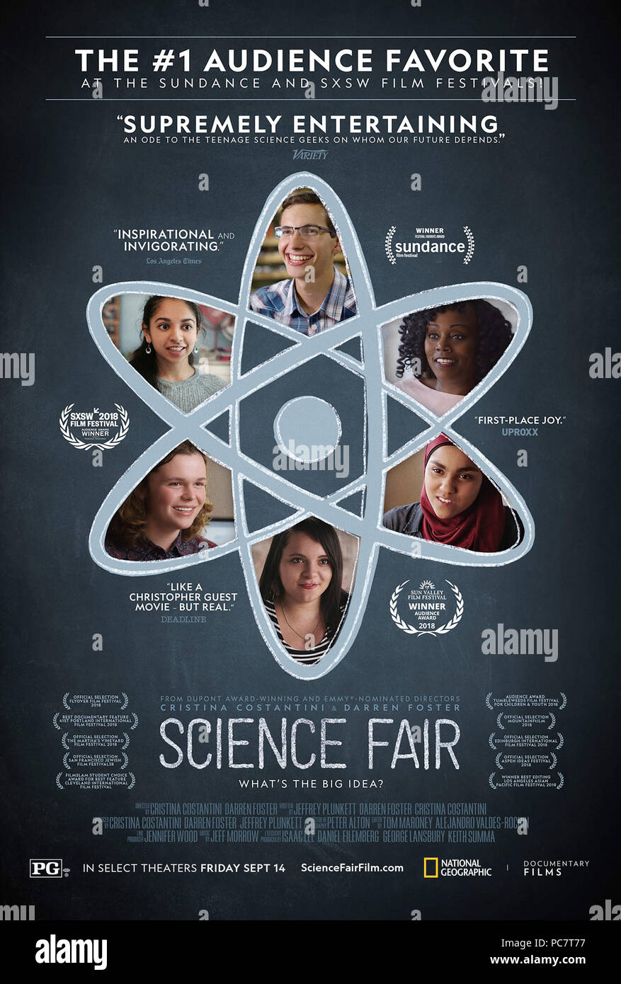 SCIENCE FAIR, US poster, 2018. © National Geographic Documentary Films ...