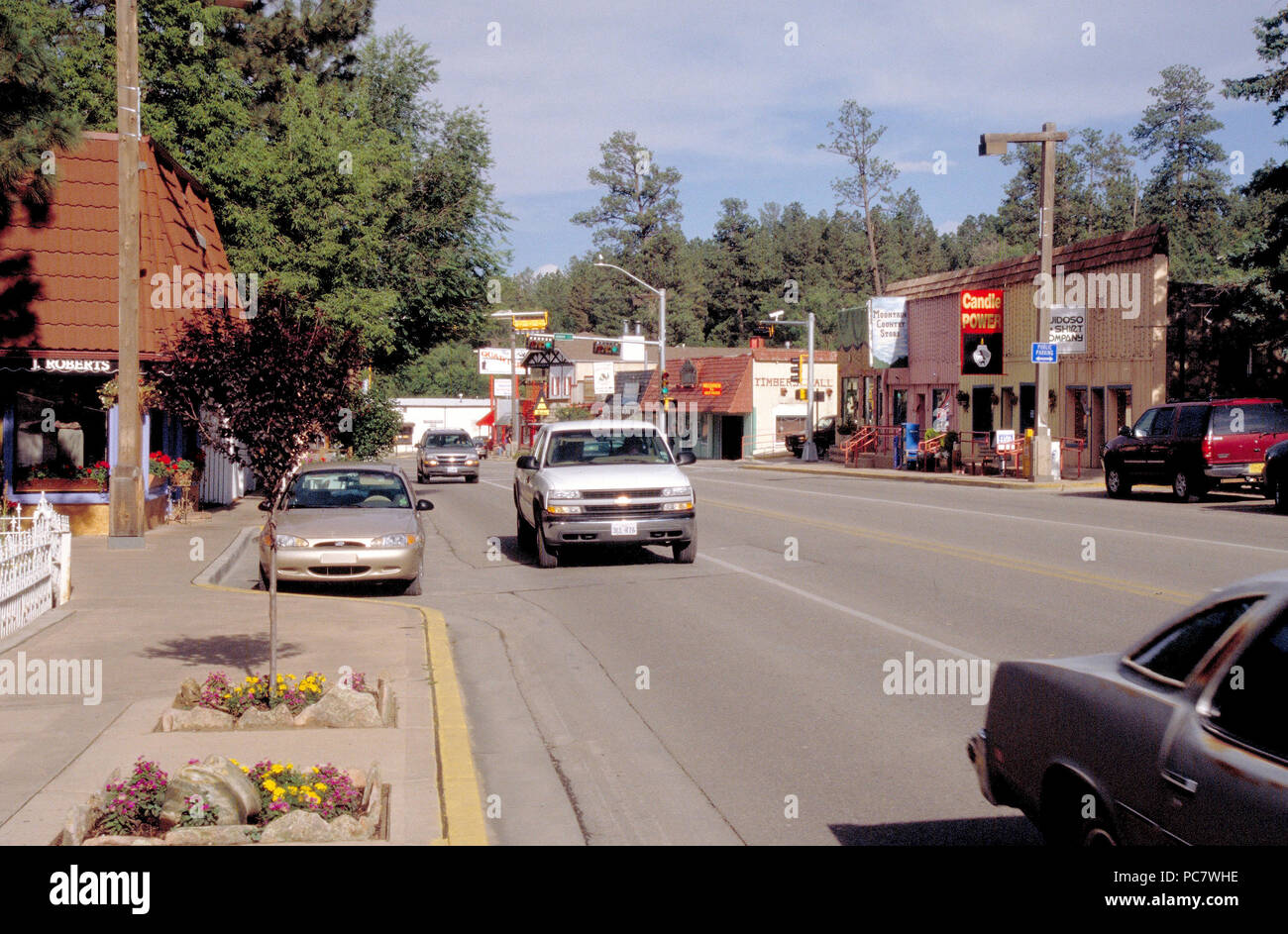 2000s downtown ruidoso hi-res stock photography and images - Alamy
