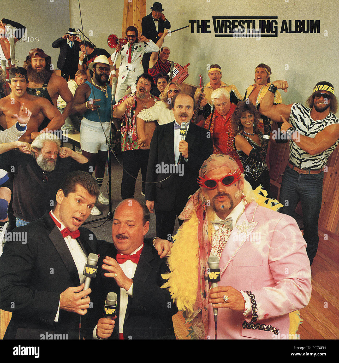 WWF – The Wrestling Album - vintage vinyl cover album (Front Stock ...