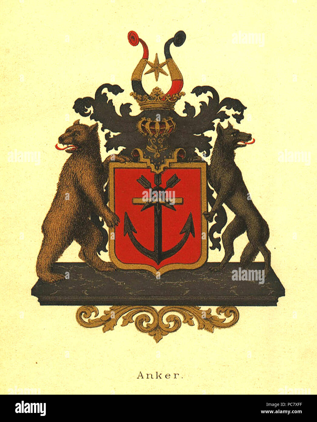 Anker arms hi-res stock photography and images - Alamy