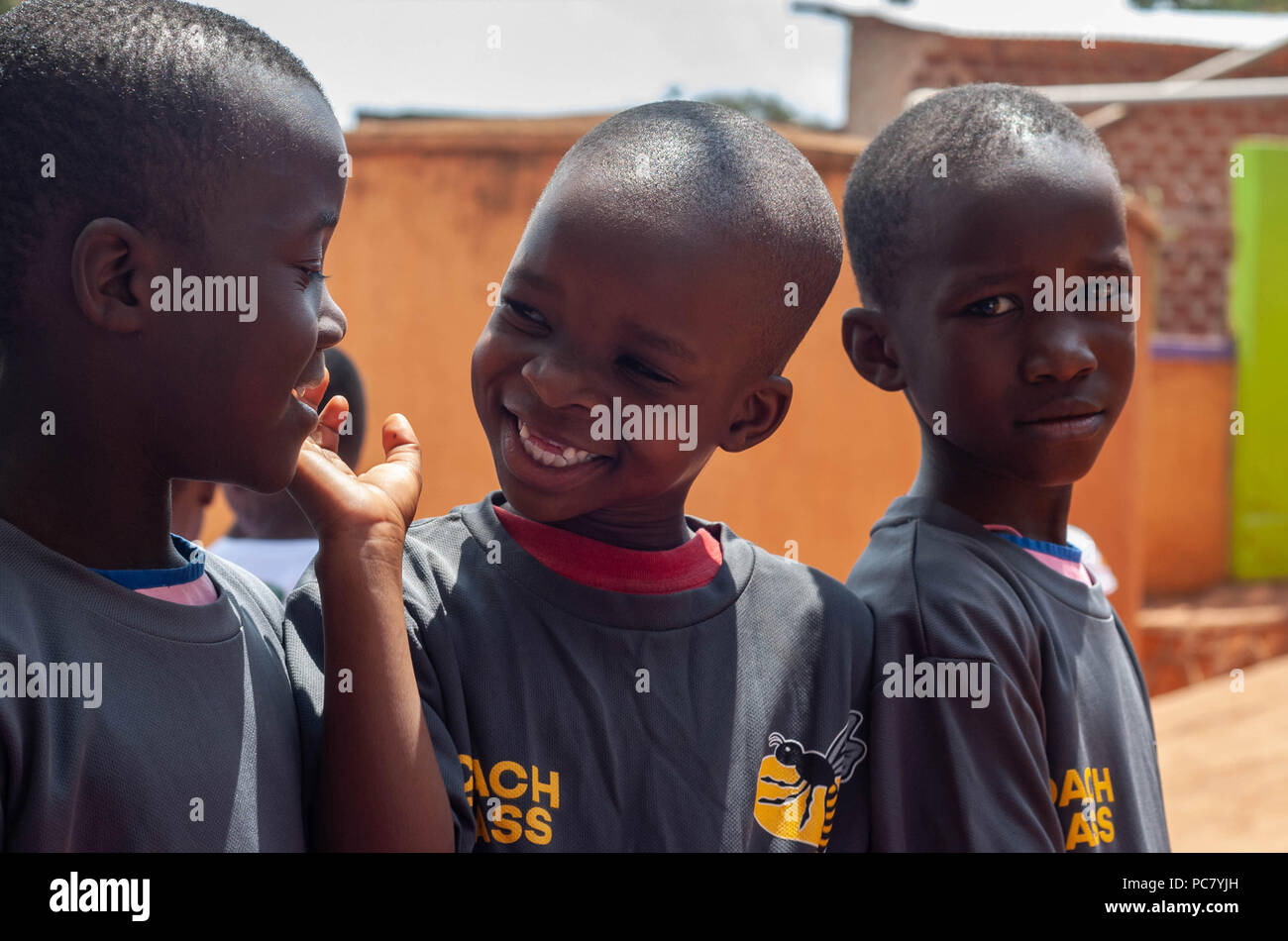 Schoolchildren in Kampala, Uganda, Africa Stock Photo - Alamy