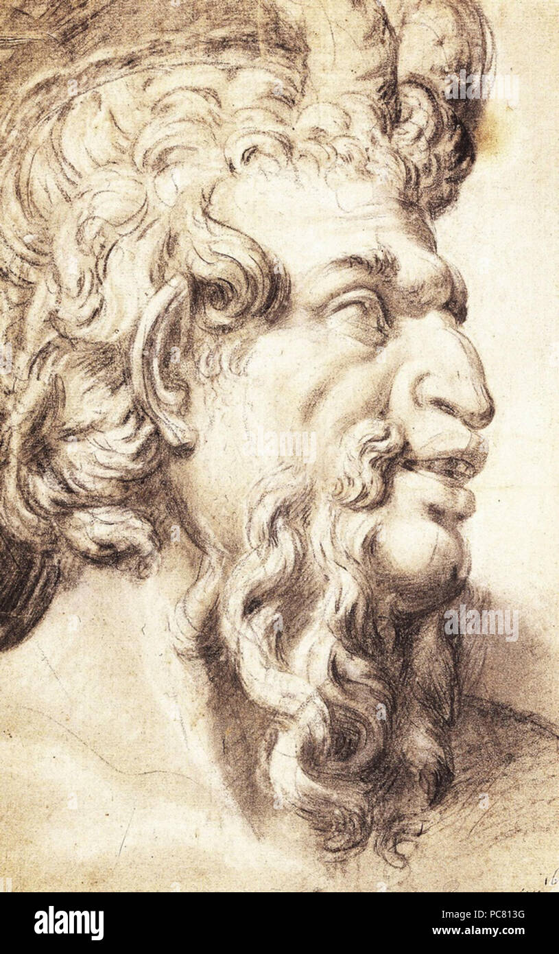 8 Annibale Carracci - Satiro, Louvre Stock Photo - Alamy