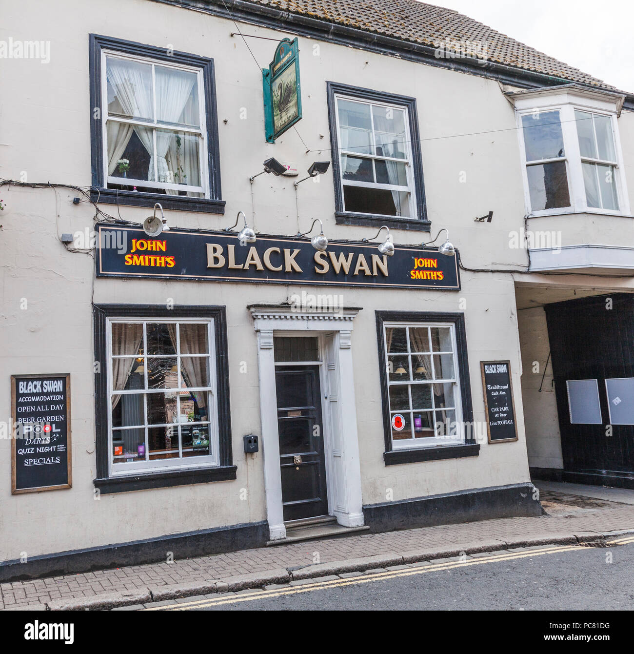 Black Swan pub in Ripon,North Yorkshire, England,UK Stock Photo - Alamy