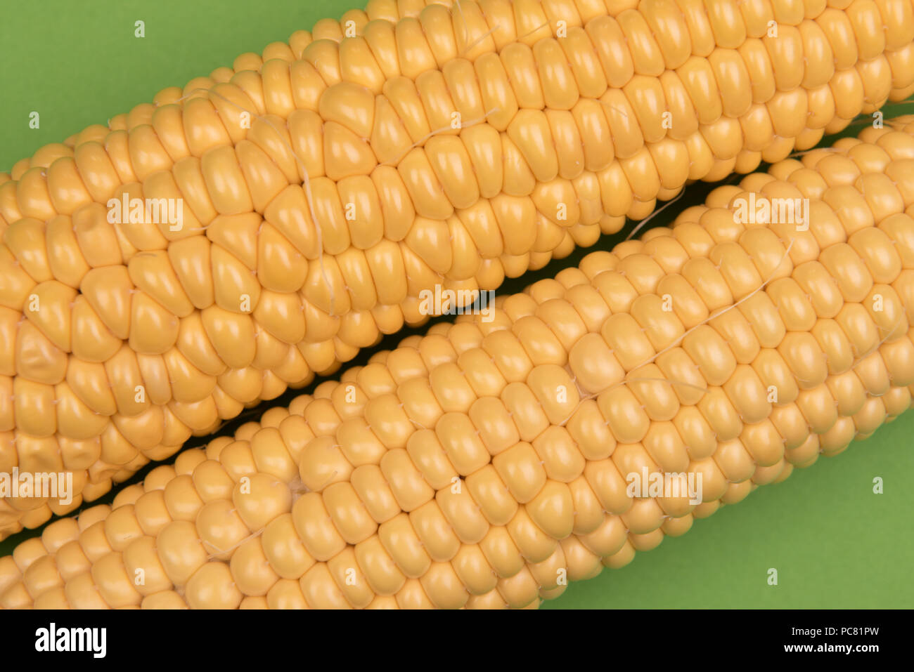 corn on a colored background Stock Photo - Alamy
