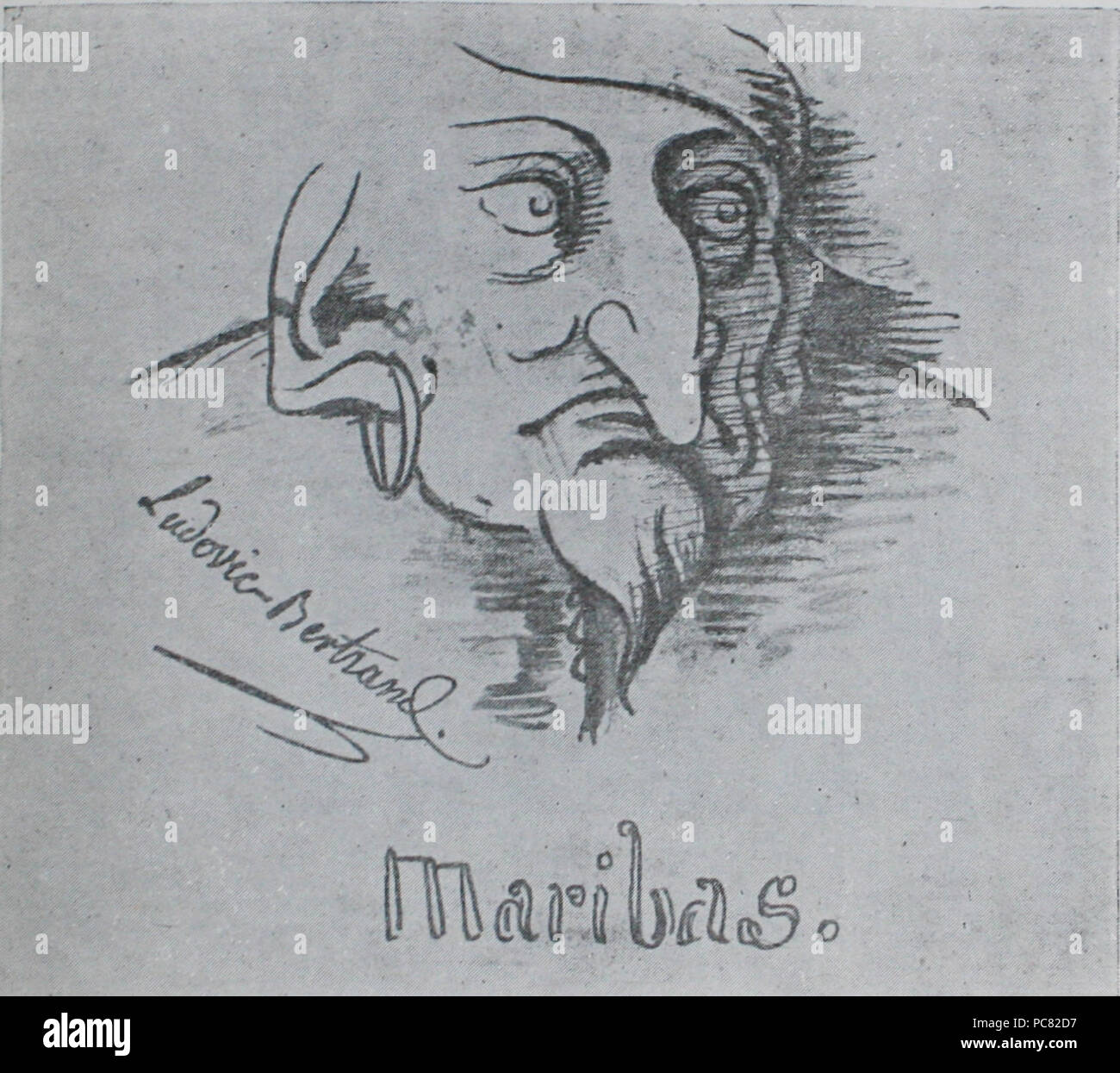 82 Bertrand dessin2 Stock Photo - Alamy