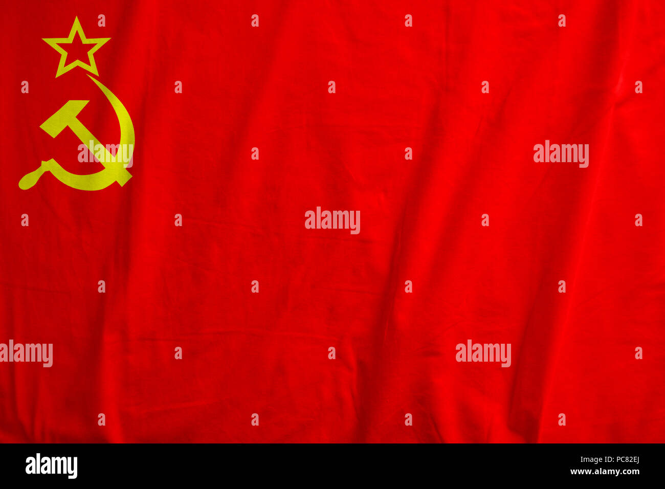 Ussr Flag Waving High Resolution Stock Photography and Images - Alamy