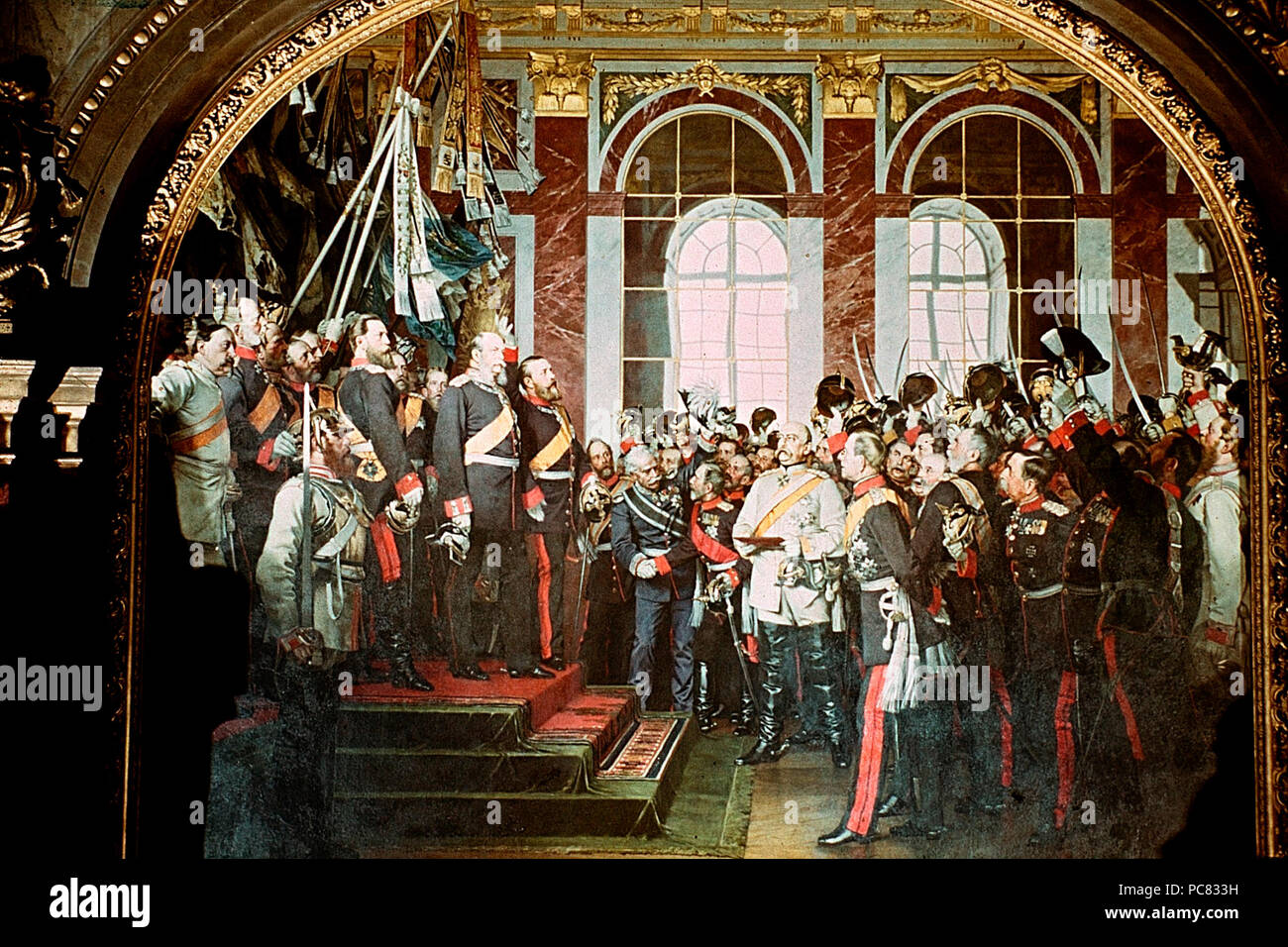 Kaiserproklamation hi-res stock photography and images - Alamy