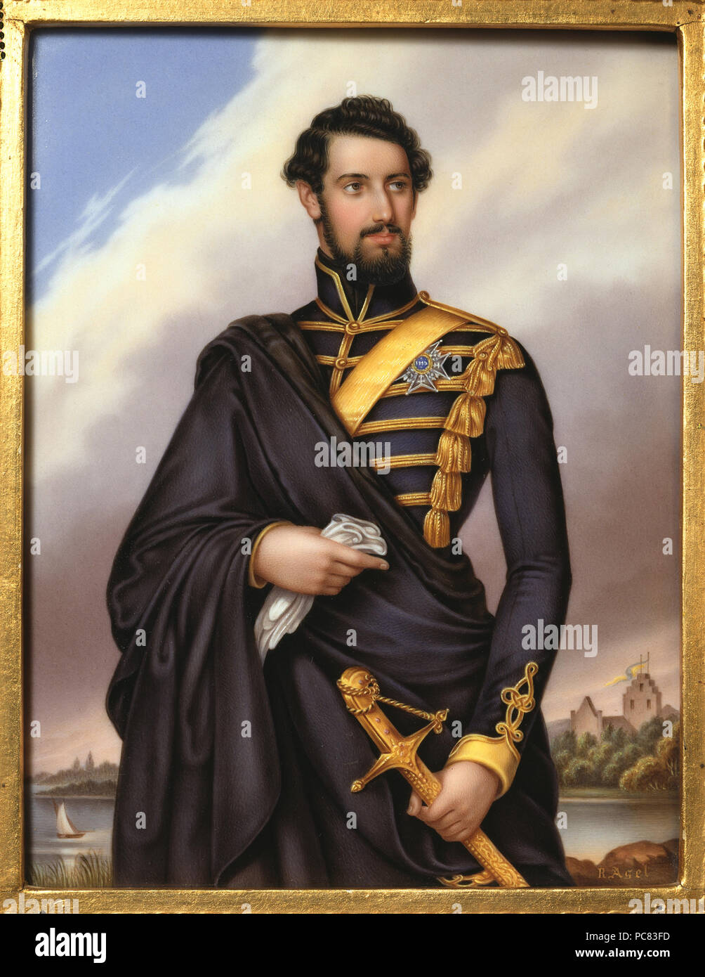 53 Karl XV, 1826-1872, King of Sweden (Gotthelf Rudolf Asel ...