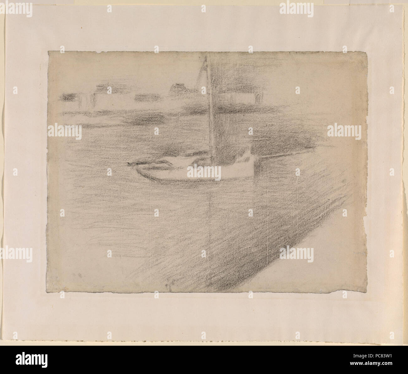 George Seurat The Clipper 80 GUGG The Clipper Stock Photo - Alamy