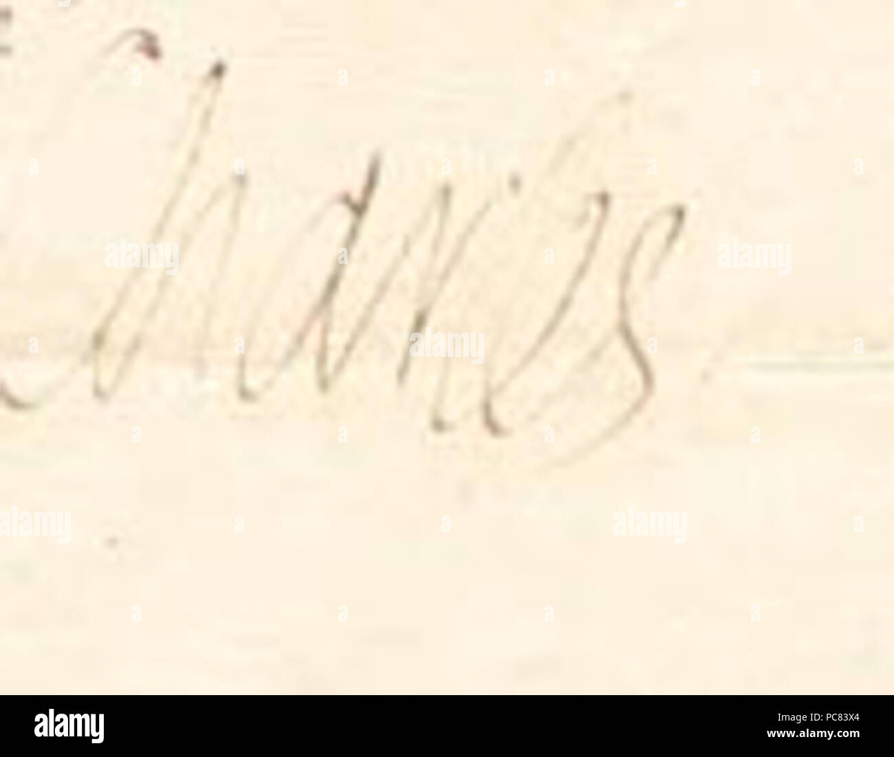 5 1565 signature of King Charles IX of France Stock Photo - Alamy