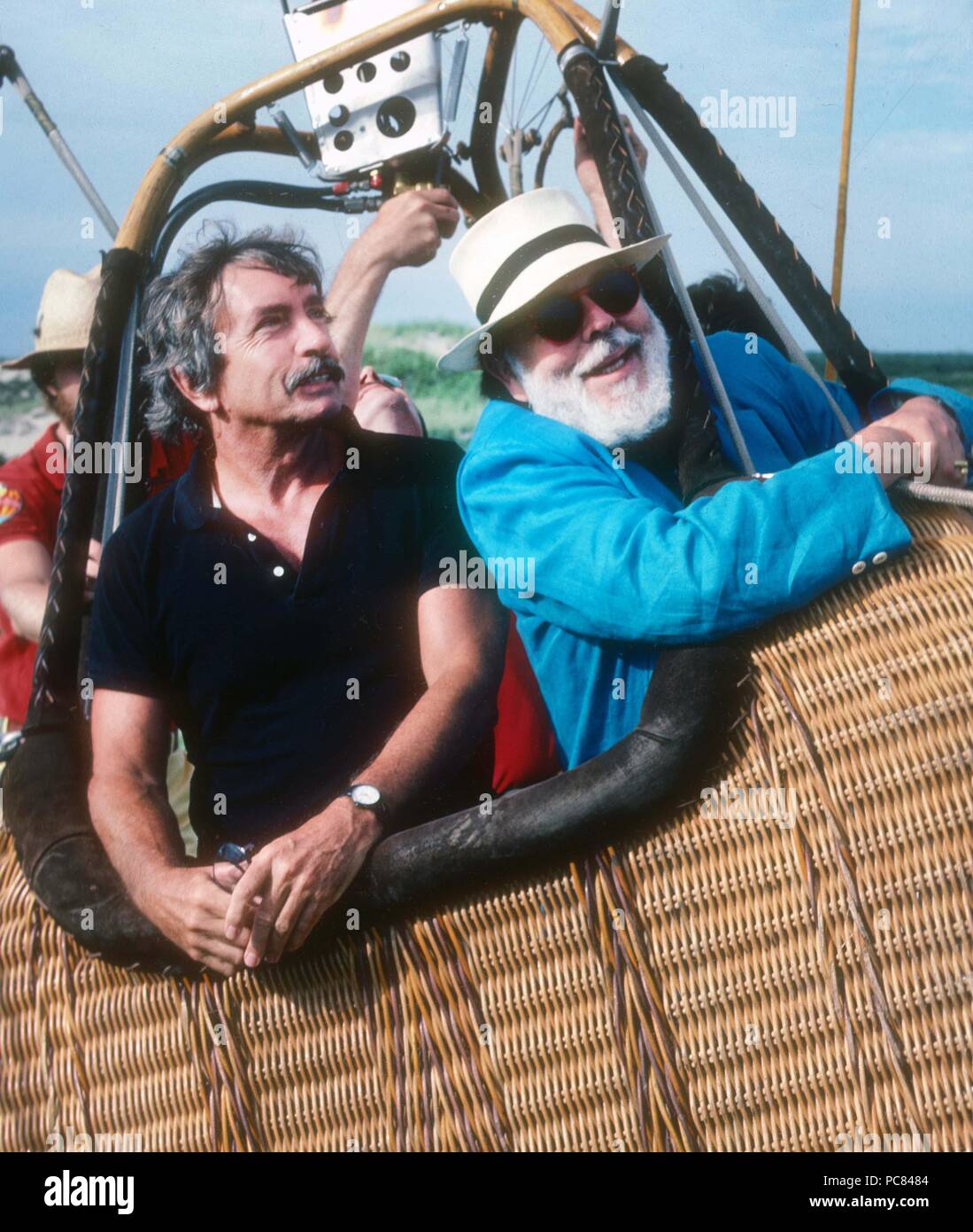 Edward Albee and Henry Geldzahler 1982 Photo By Adam Scull/PHOTOlink ...