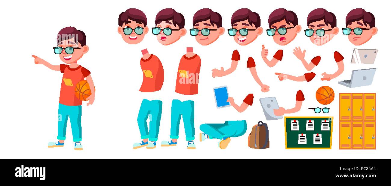 Former school bus Stock Vector Images - Alamy