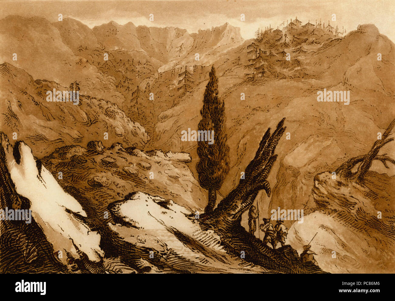 Peaks pindus mountain range hi-res stock photography and images - Alamy