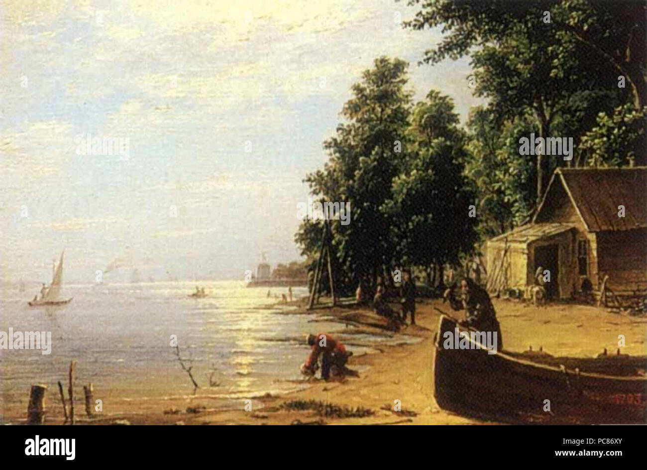 672 Вид на Лахте под Петербургом Stock Photo - Alamy