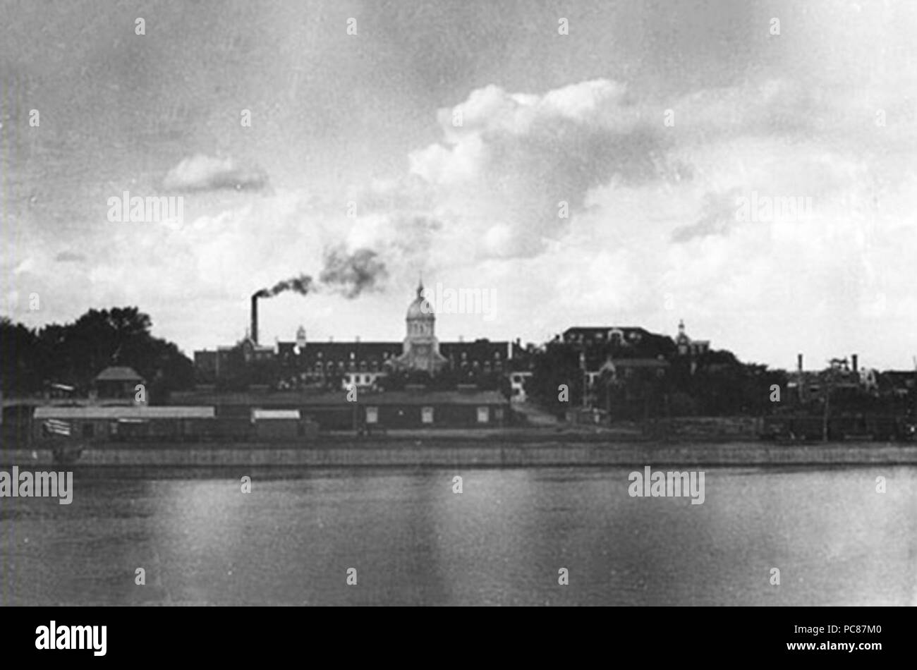 Trois rivieres Black and White Stock Photos & Images - Alamy