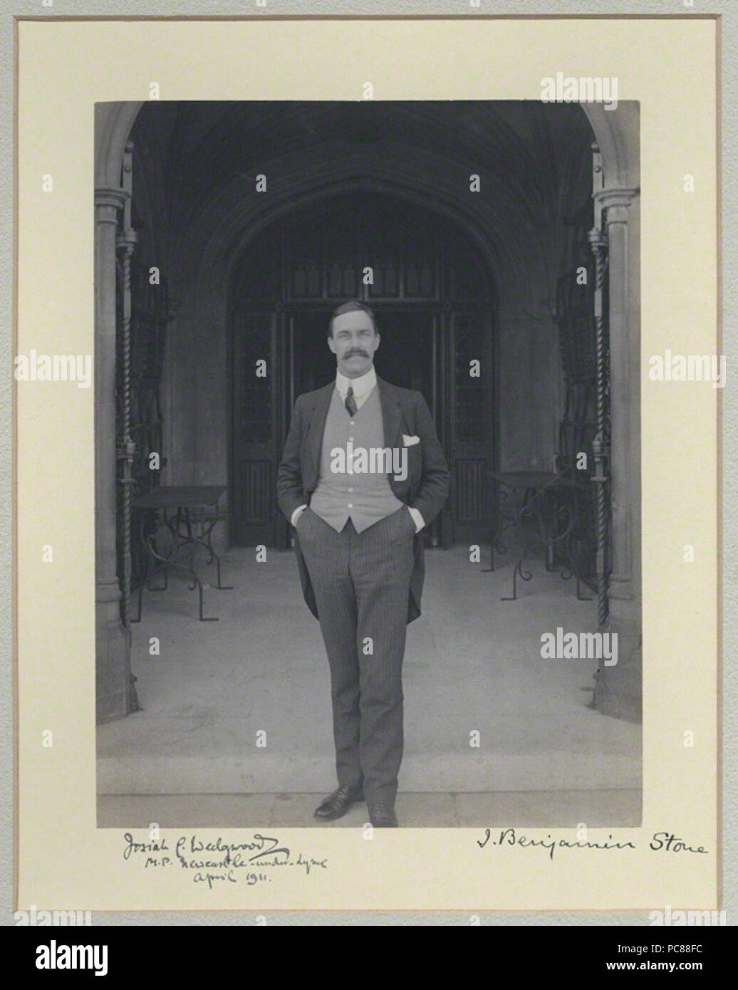 by Sir (John) Benjamin Stone, platinum print in card window mount ...