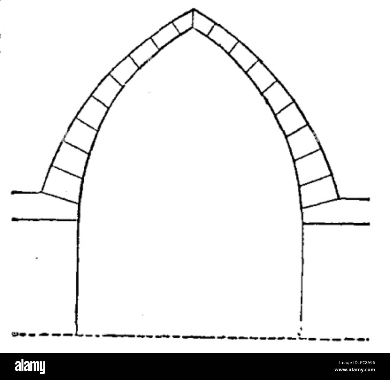 Medieval architectural feature Black and White Stock Photos & Images ...