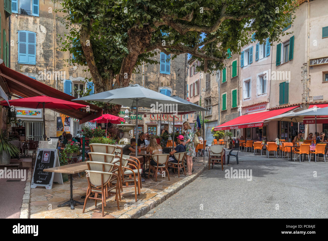Aups, Var, Provence, France Stock Photo - Alamy