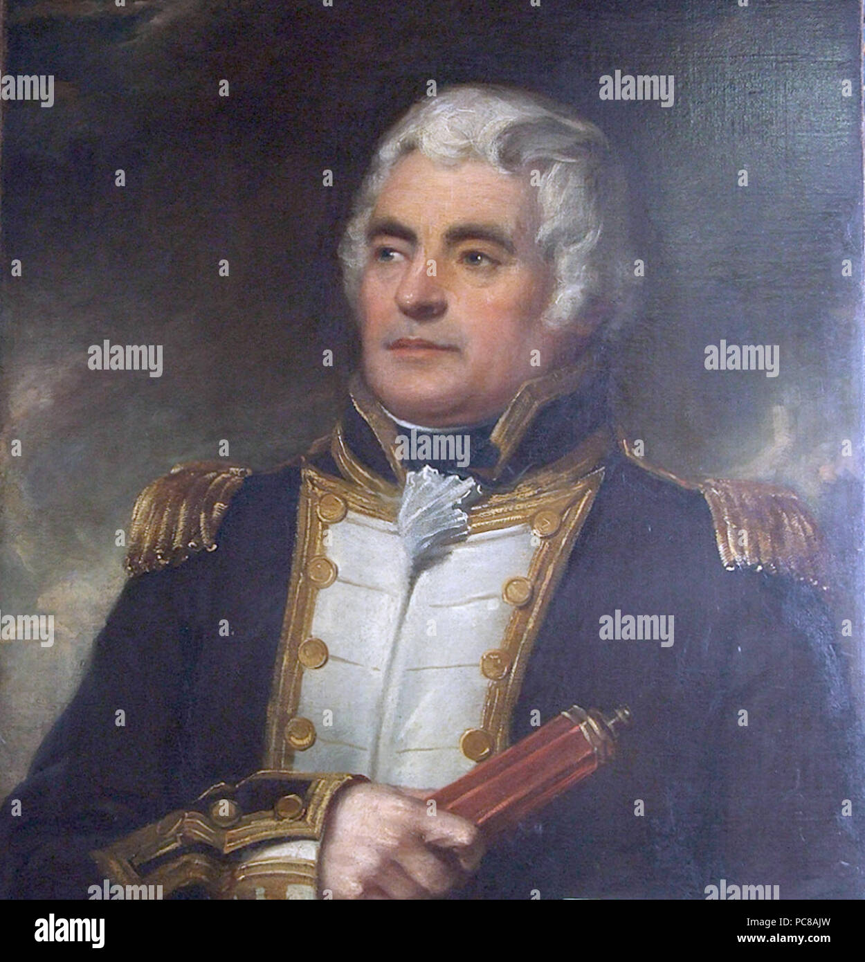 Captain James Bowen (1751-1835) *oil on canvas *77.5x 63.8 cm *19th ...
