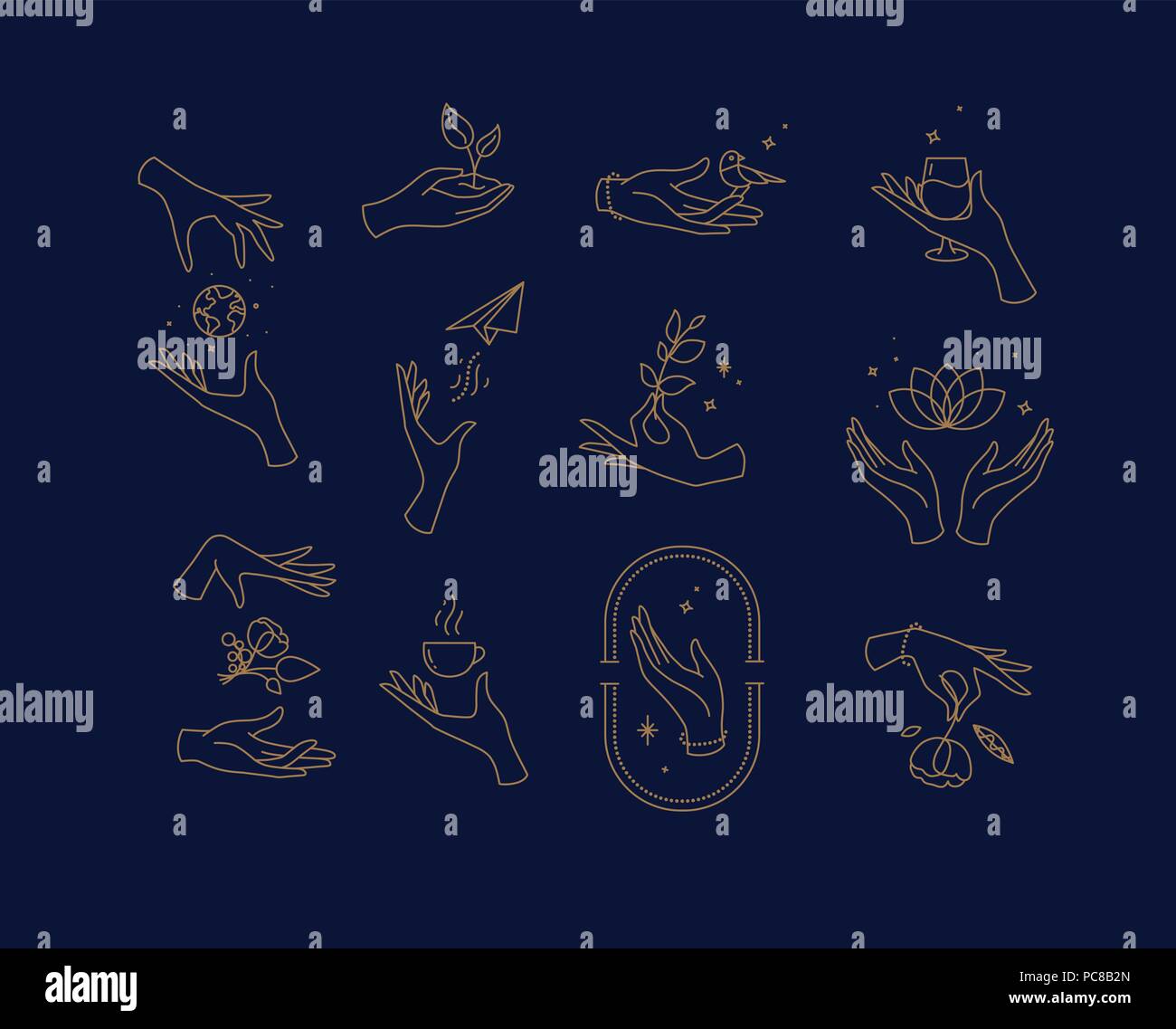 Hand symbols for communication hi-res stock photography and images - Alamy