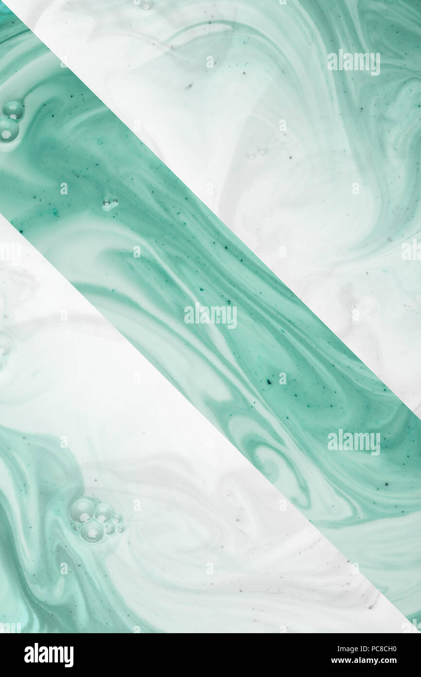 creative design with abstract light green painting Stock Photo - Alamy