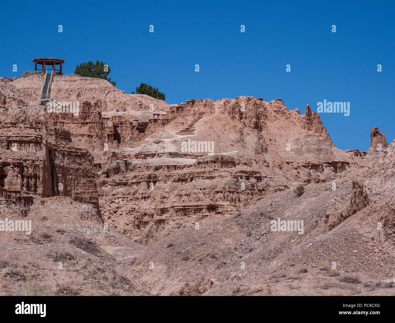 Miller's Point Overlook, Cathedral Gorge State Park, Panaca, Nevada ...