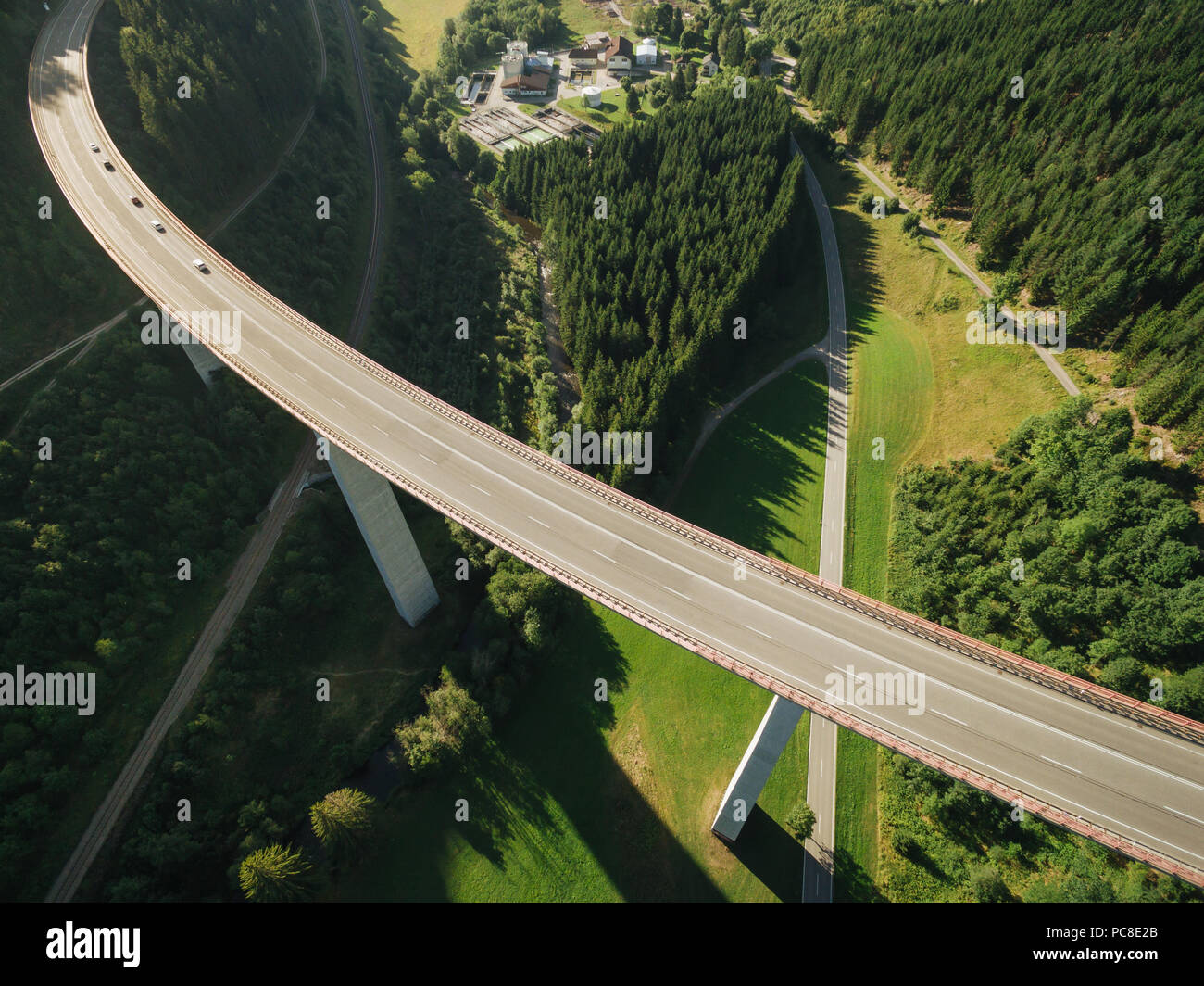Beautiful bridge wood passing hi-res stock photography and images - Alamy