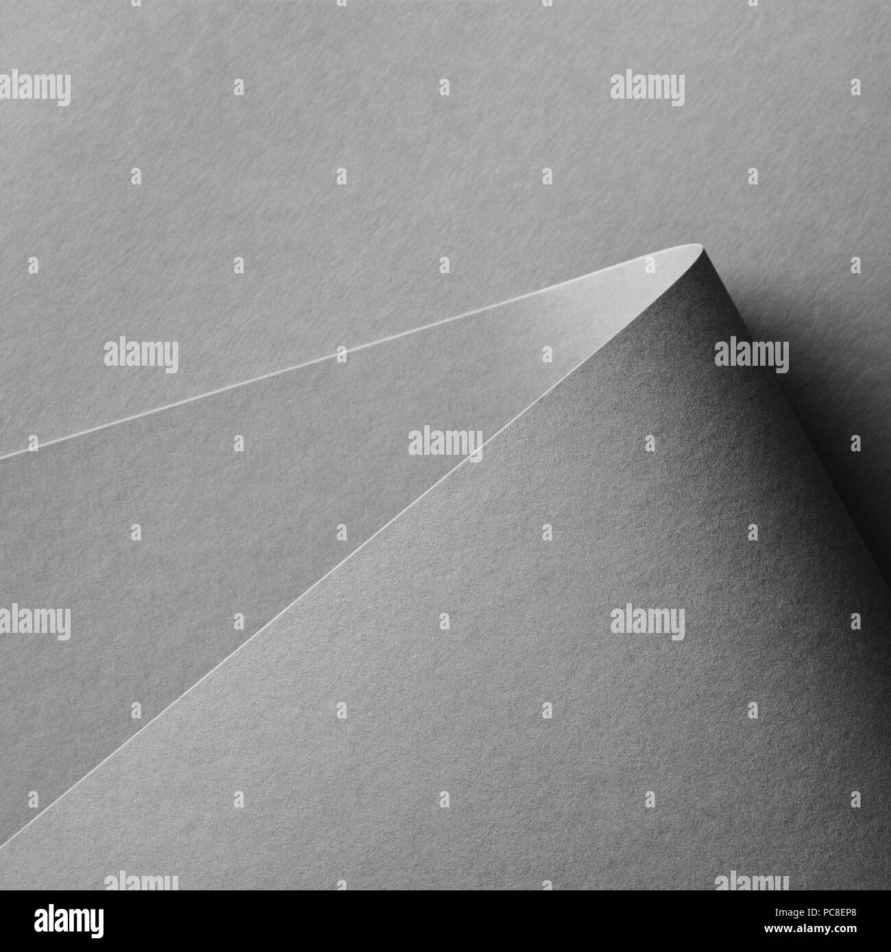 close-up view of grey empty paper background Stock Photo - Alamy
