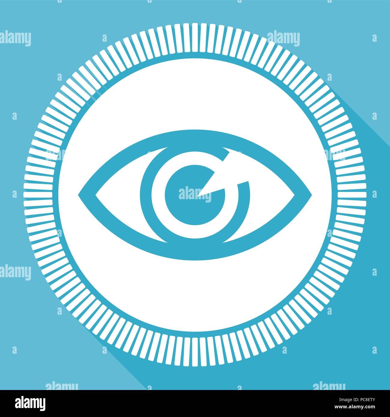 Look square in the eye Stock Vector Images - Alamy