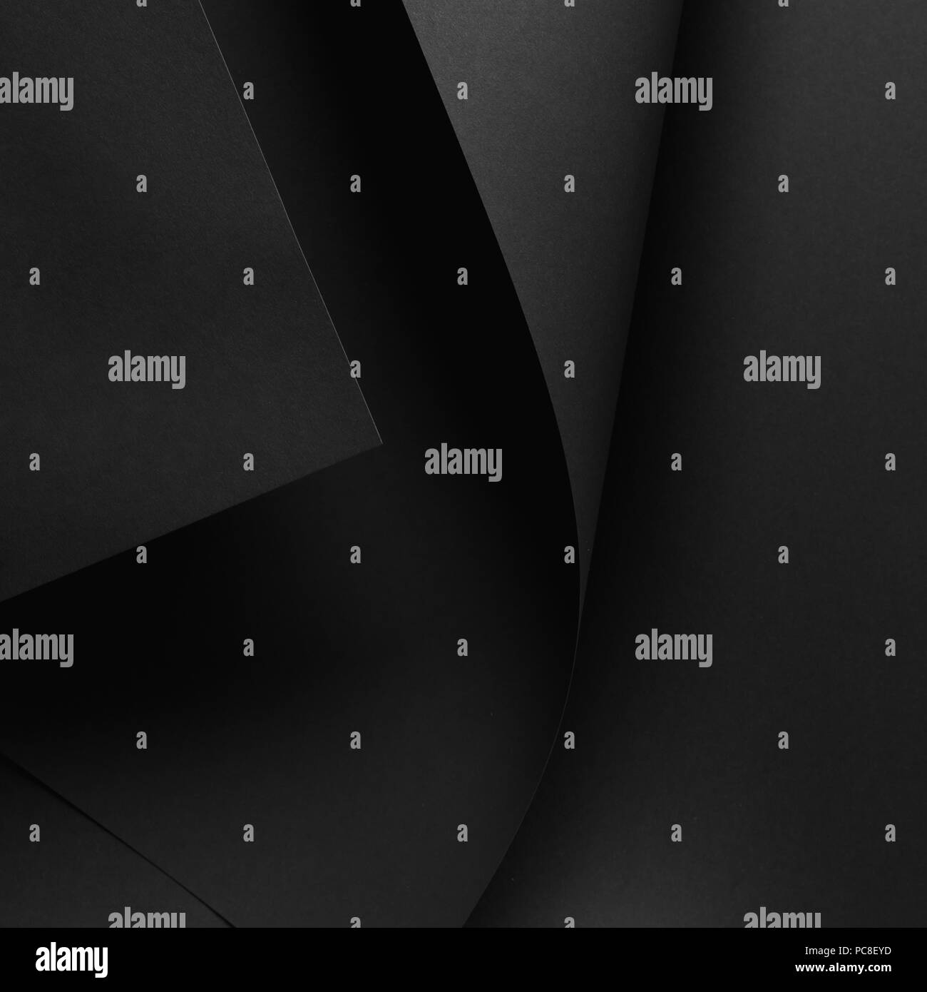 close-up view of dark paper sheet and black background Stock Photo - Alamy
