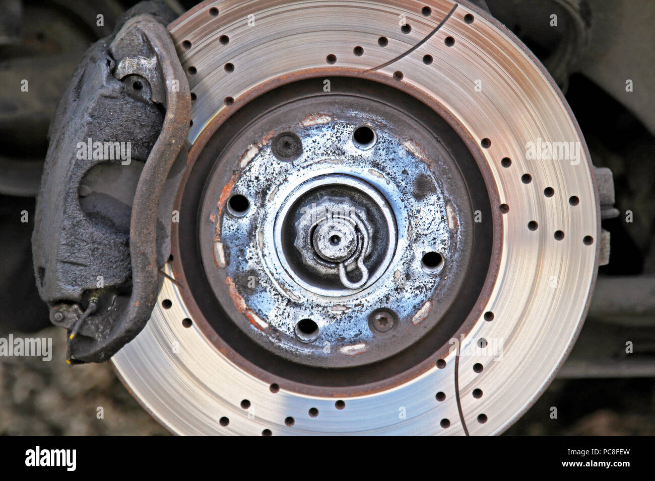 Ventilated disc brake hi-res stock photography and images - Alamy