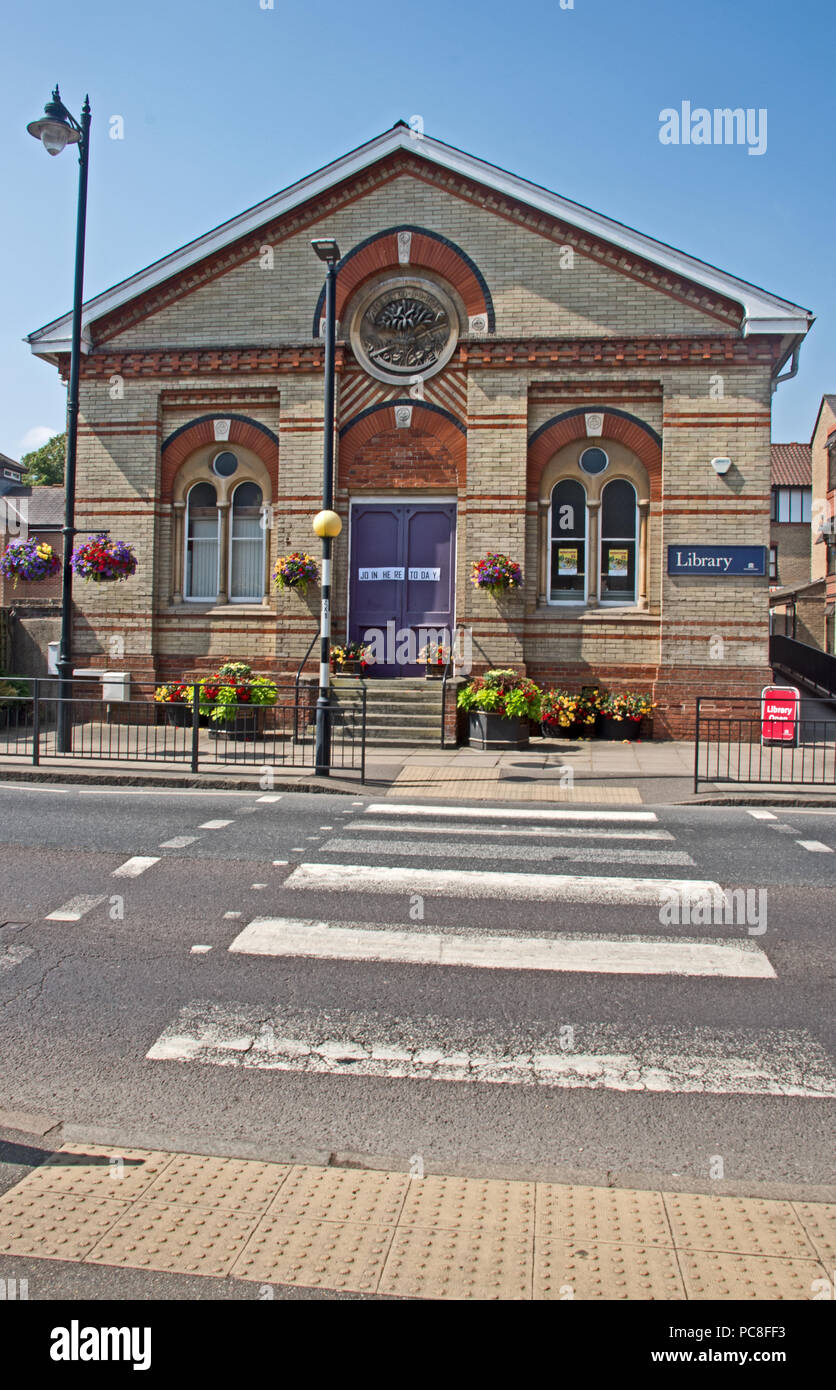 Halstead Essex Library Stock Photo - Alamy