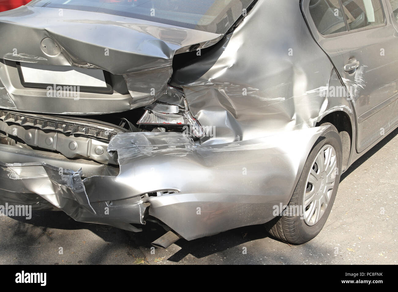Car in traffic from behind hi-res stock photography and images - Alamy